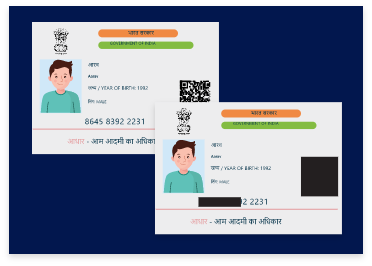 Aadhaar Masking Demo